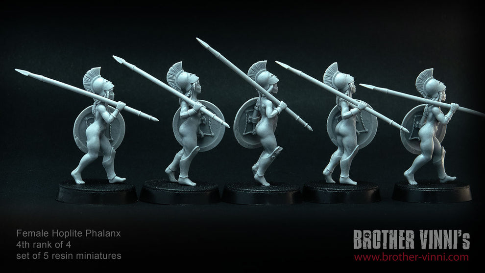 Female Hoplites miniatures 4/4 – Brother-Vinni