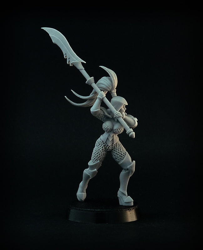 Dungeon Guard miniatures, 28 mm resin female fantasy – Brother-Vinni